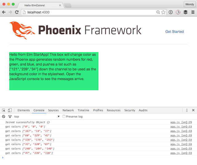 GitHub - wsmoak/elm_colors: Simple Elm and Phoenix Channels project